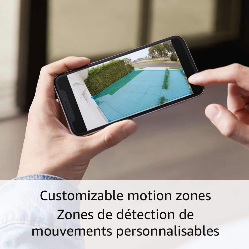 Ring Spotlight Cam Pro, Battery with 3D Motion Detection - Open Box ...