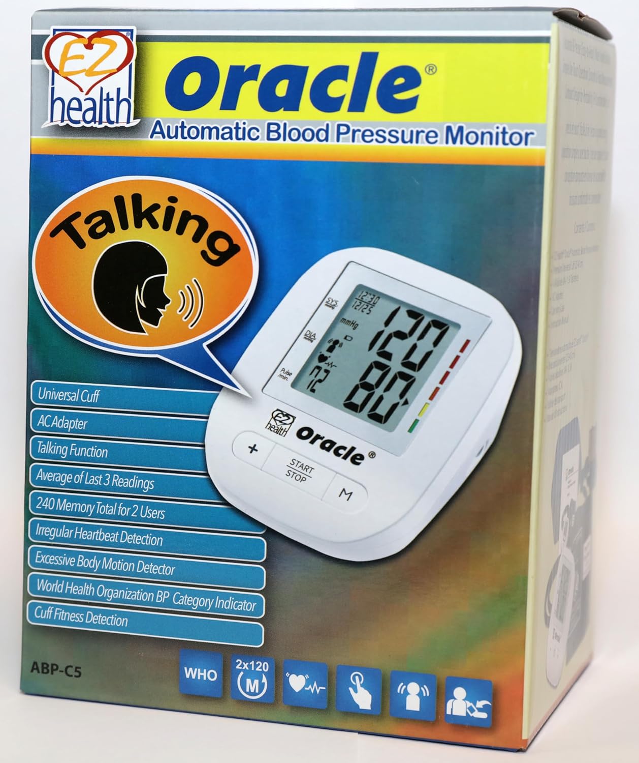 EZ Health Oracle Blood Pressure Monitor