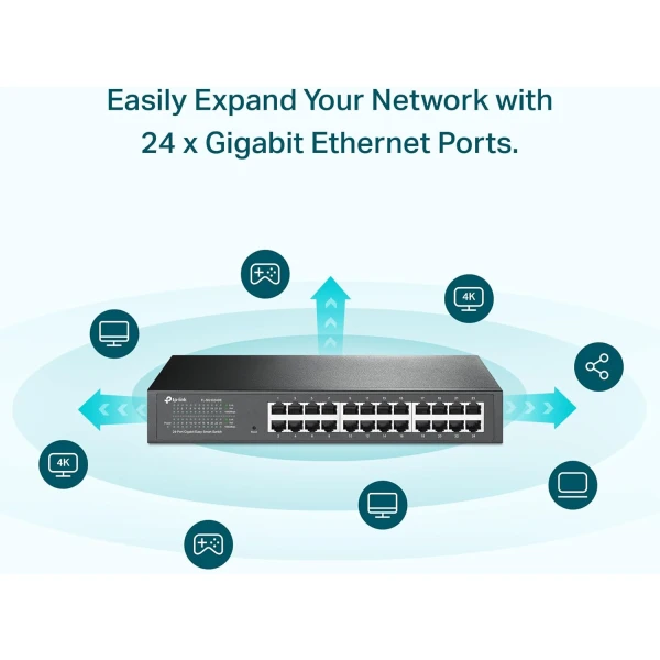 TP-Link 24-Port Gigabit Easy Smart Switch